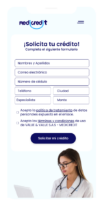 Medicredit – Financiación y Marketplace para la Salud